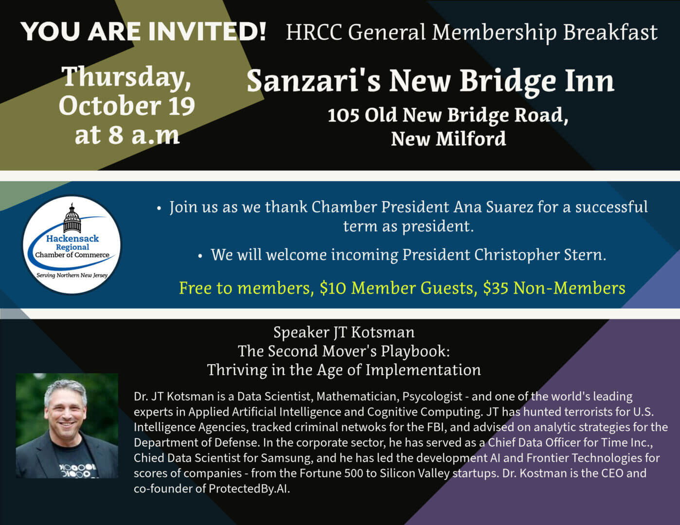 General Membership Breakfast - Hackensack Regional Chamber of Commerce